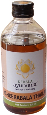 KSHEERABALA 200ml (Tailam - huile de massage ayurvédique) Arya Vaidya ...