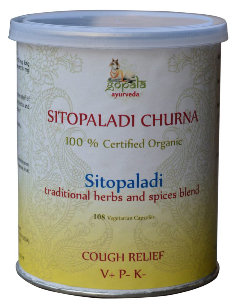 SITOPALADI (formulation traditionnelle ayurvédique) BIO Gopala Ayurveda ...