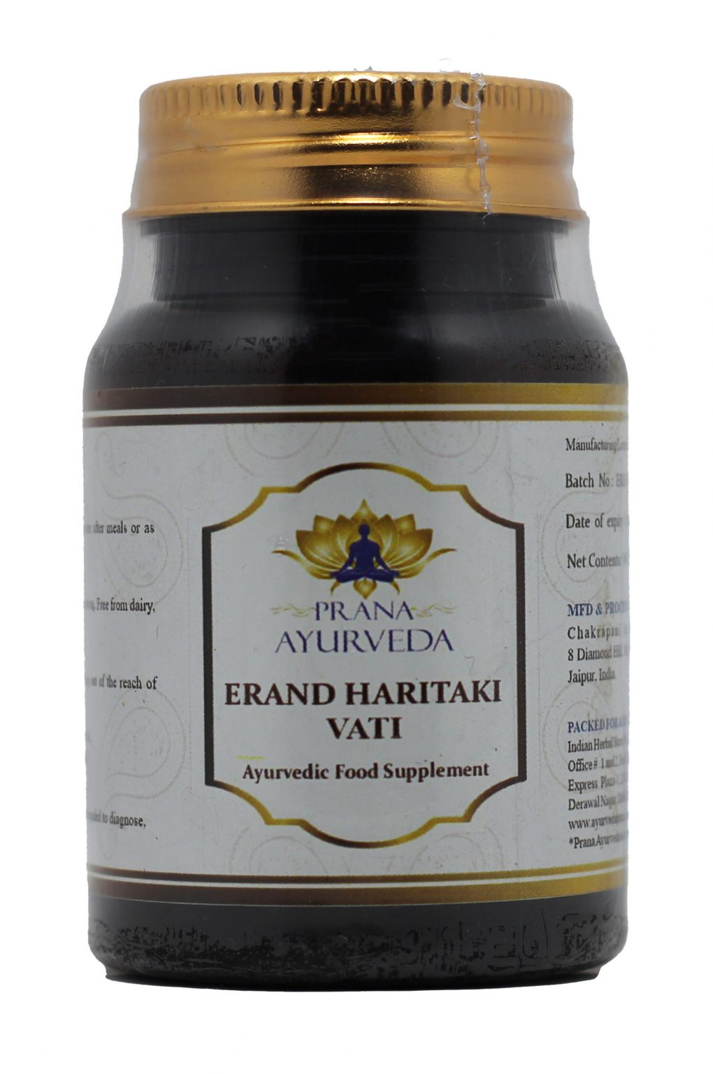 ERANDA HARITAKI VATI 90 comprimés -500mg- Prana Ayurveda - Ayurveda à ...